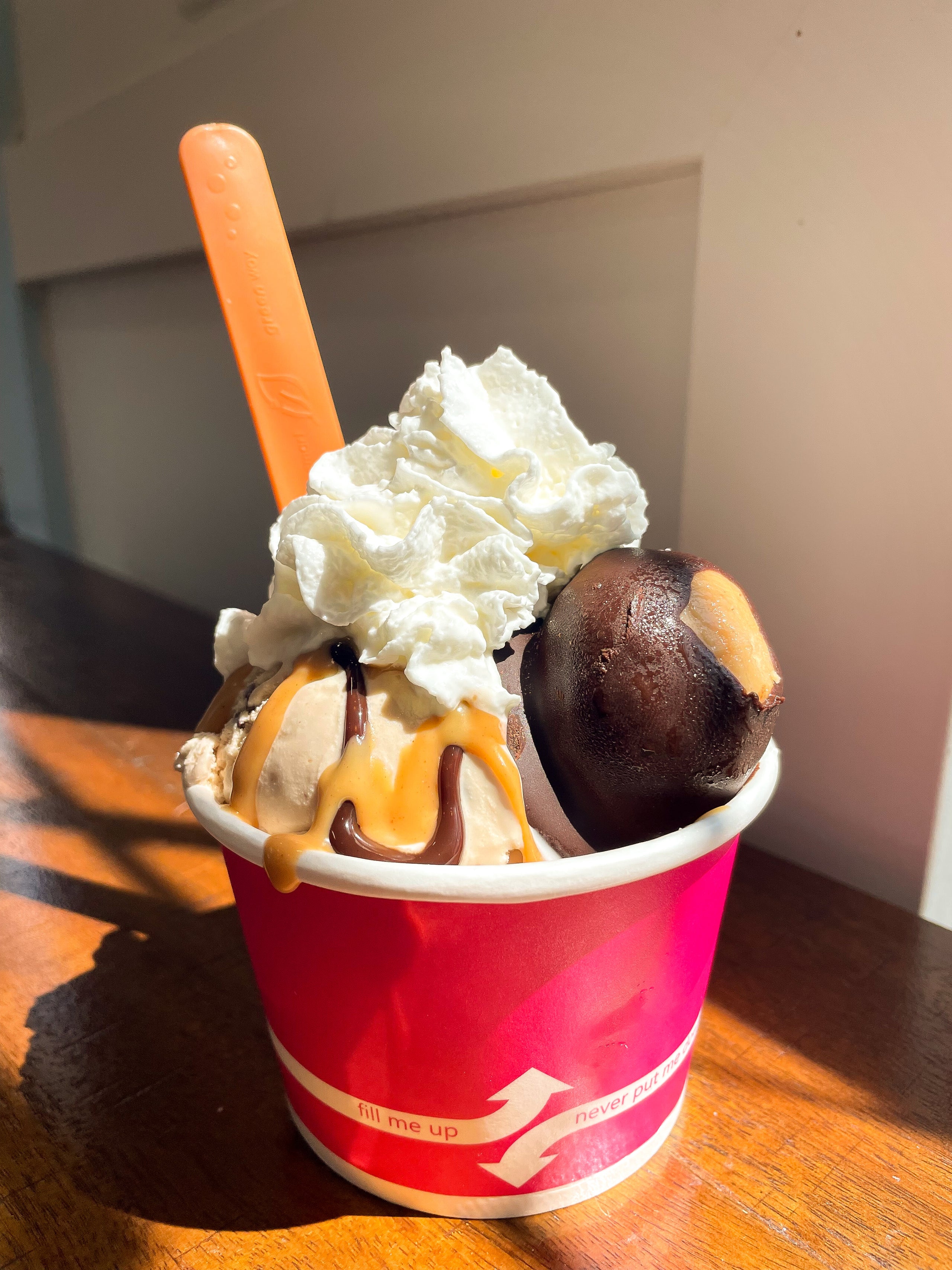 Buckeye Sundae | Sticky Fingers Ice Cream, LLC
